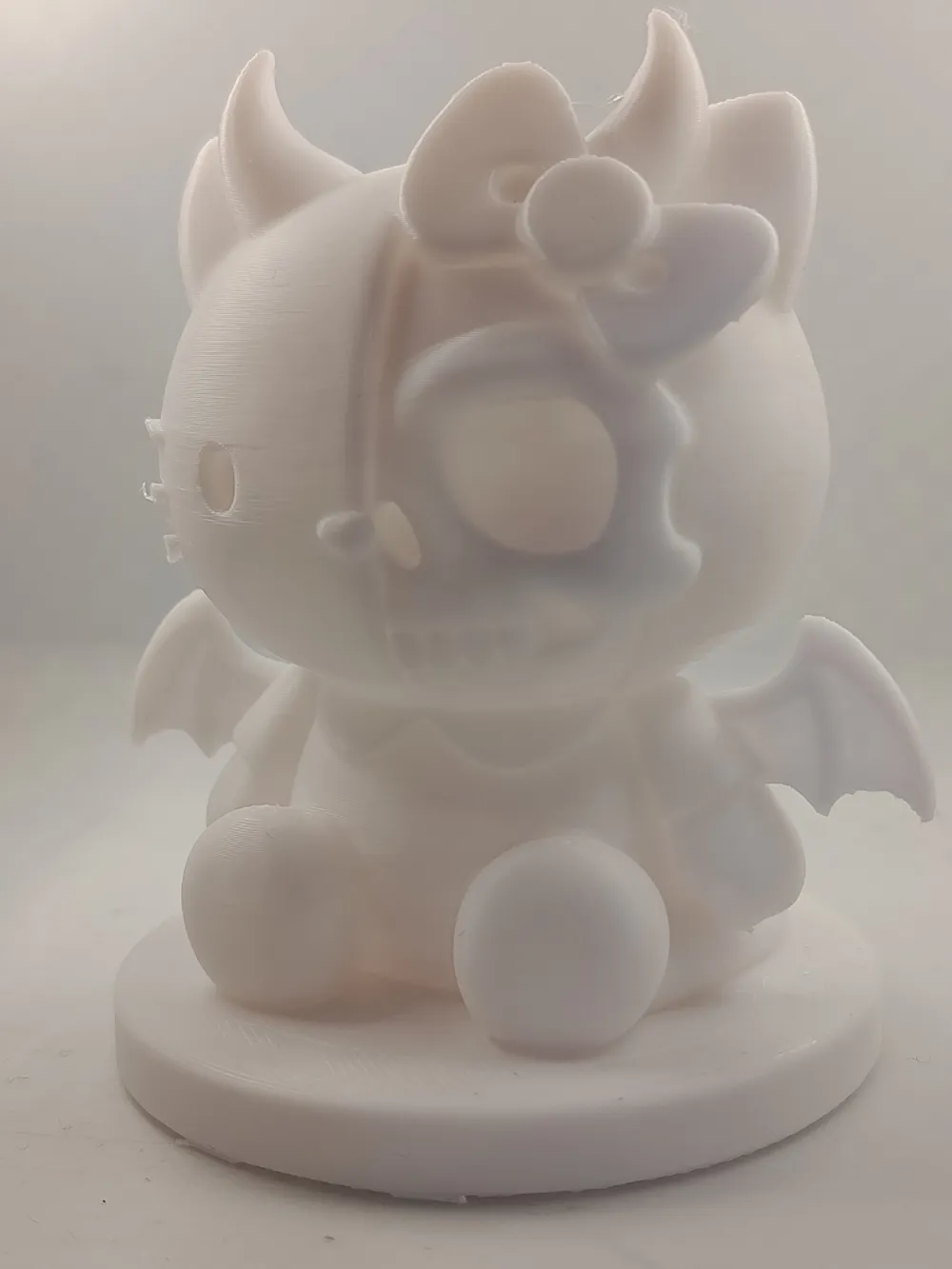 Demonic Hello Kitty Skull Version by Neoflix3d MakerWorld: Download ...
