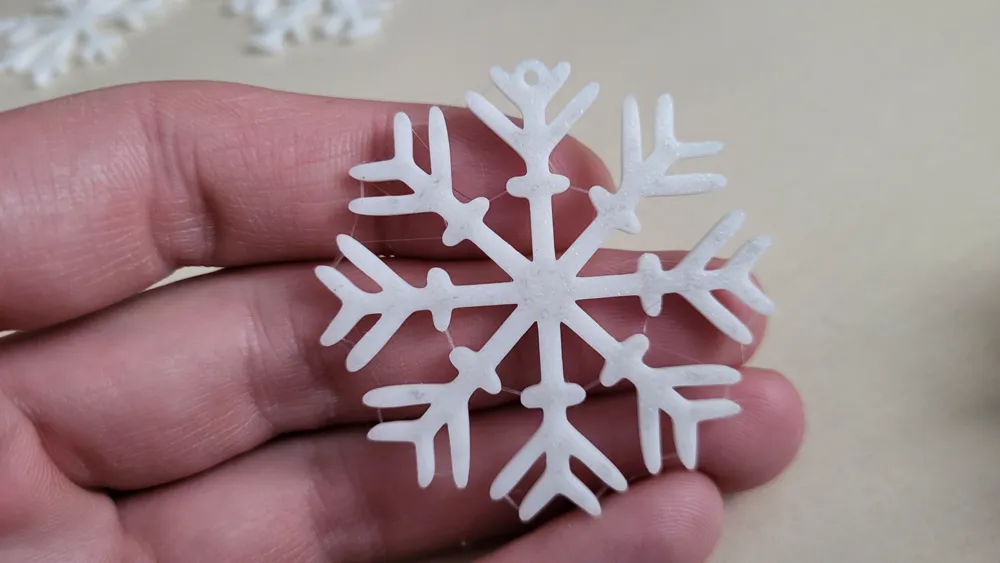 Snowflakes for christmas tree decoration by miglo MakerWorld: Download ...
