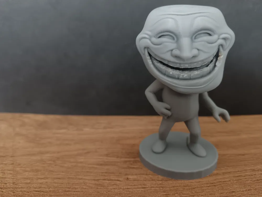 Trollface by Senki_86 MakerWorld: Download Free 3D Models