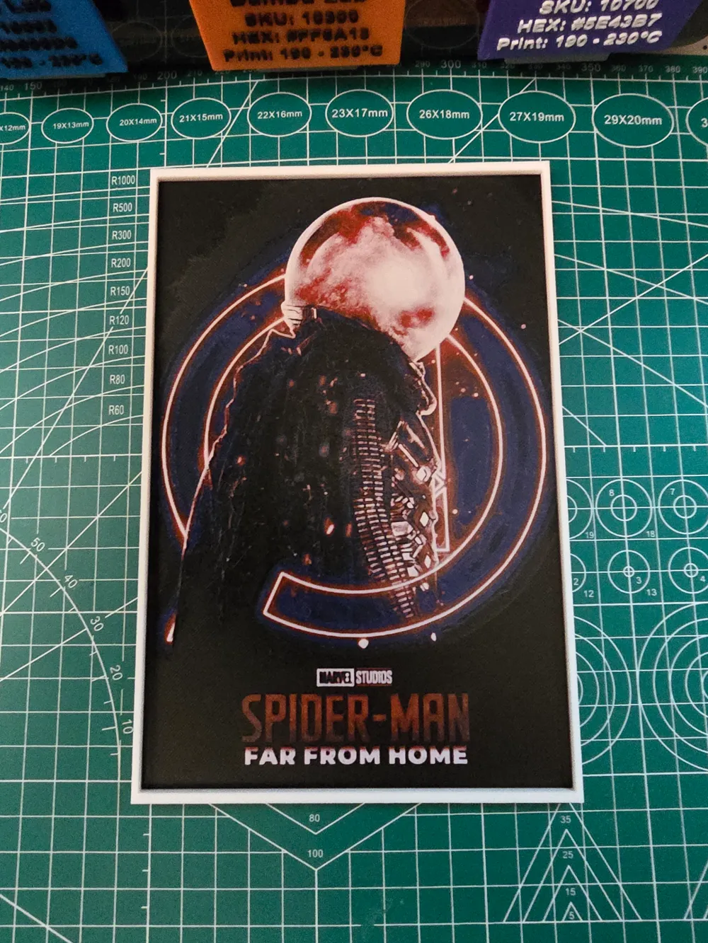 Spider-Man: Far From Home Movie Poster - Hueforge by Lumpy3D - MakerWorld