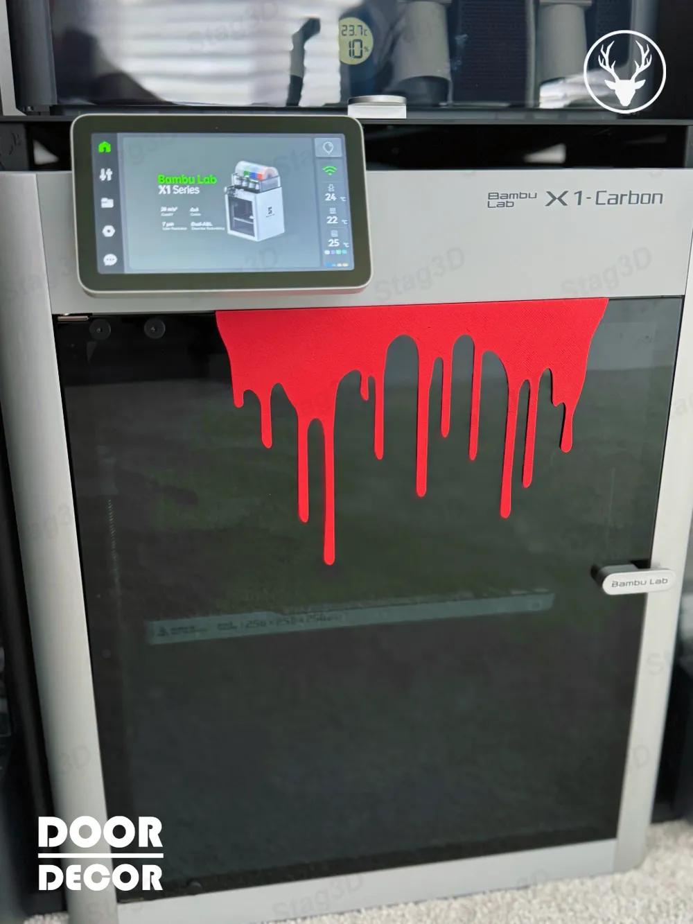 Blood dripping - Door Decor Series by Stag 3D MakerWorld: Download Free ...