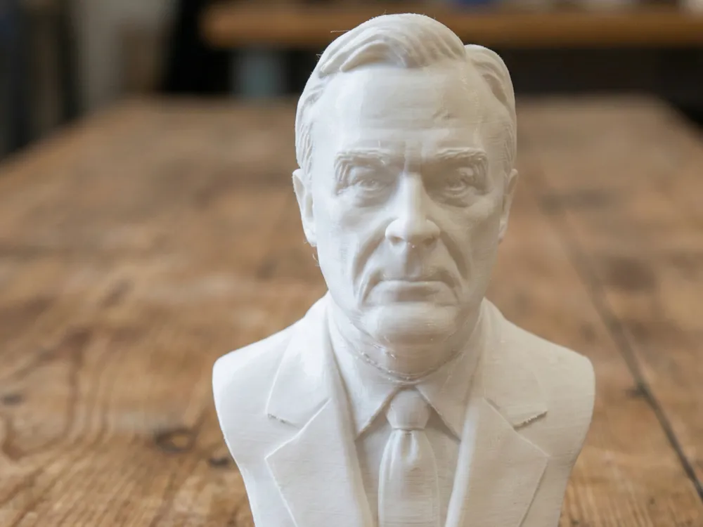 Buste de Franklin D. Roosevelt Modèle d'impression 3D 194 - Modèle d ...