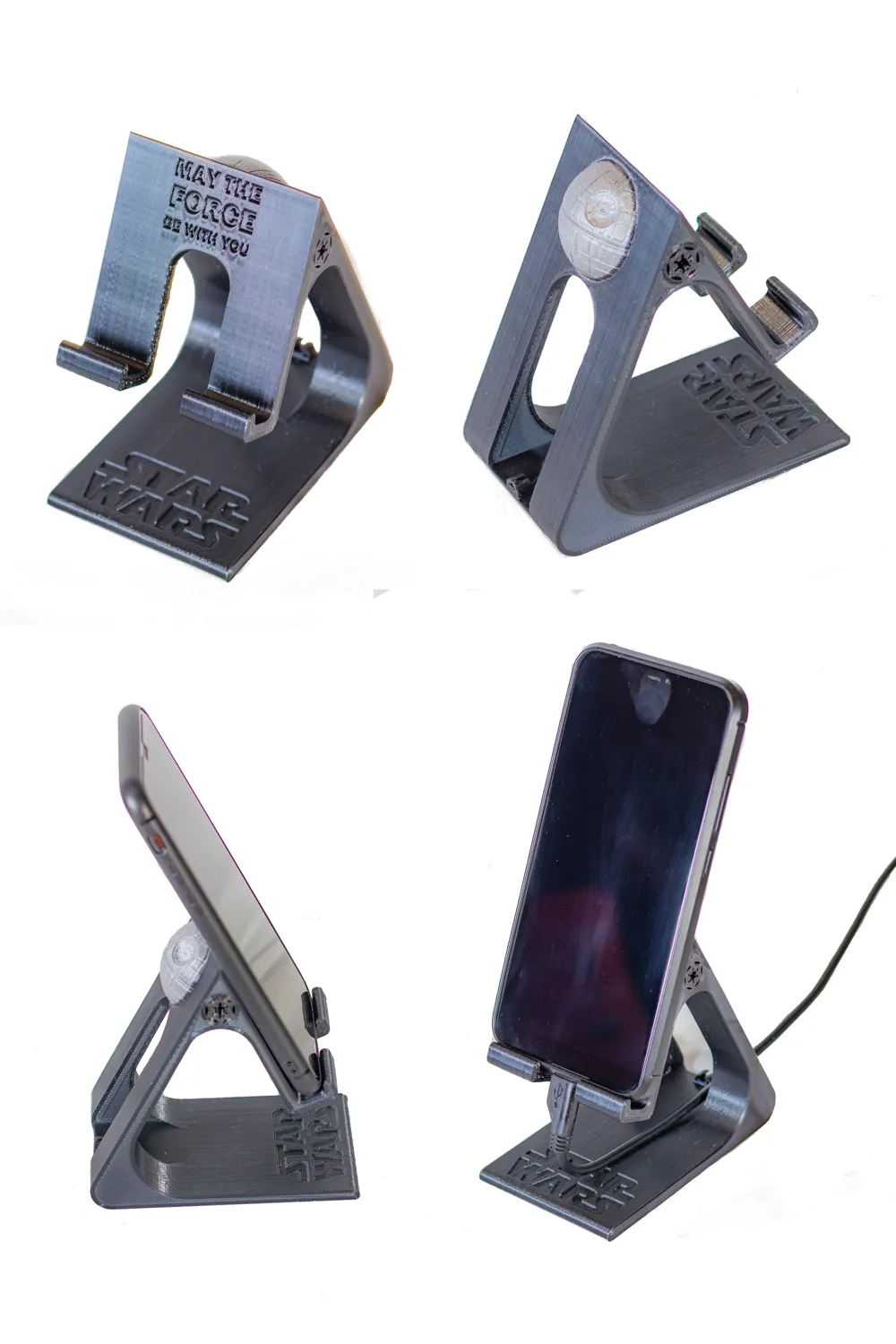 Star Wars Phone or Tablet Holder Heavy duty Dock by DYMO MakerWorld ...