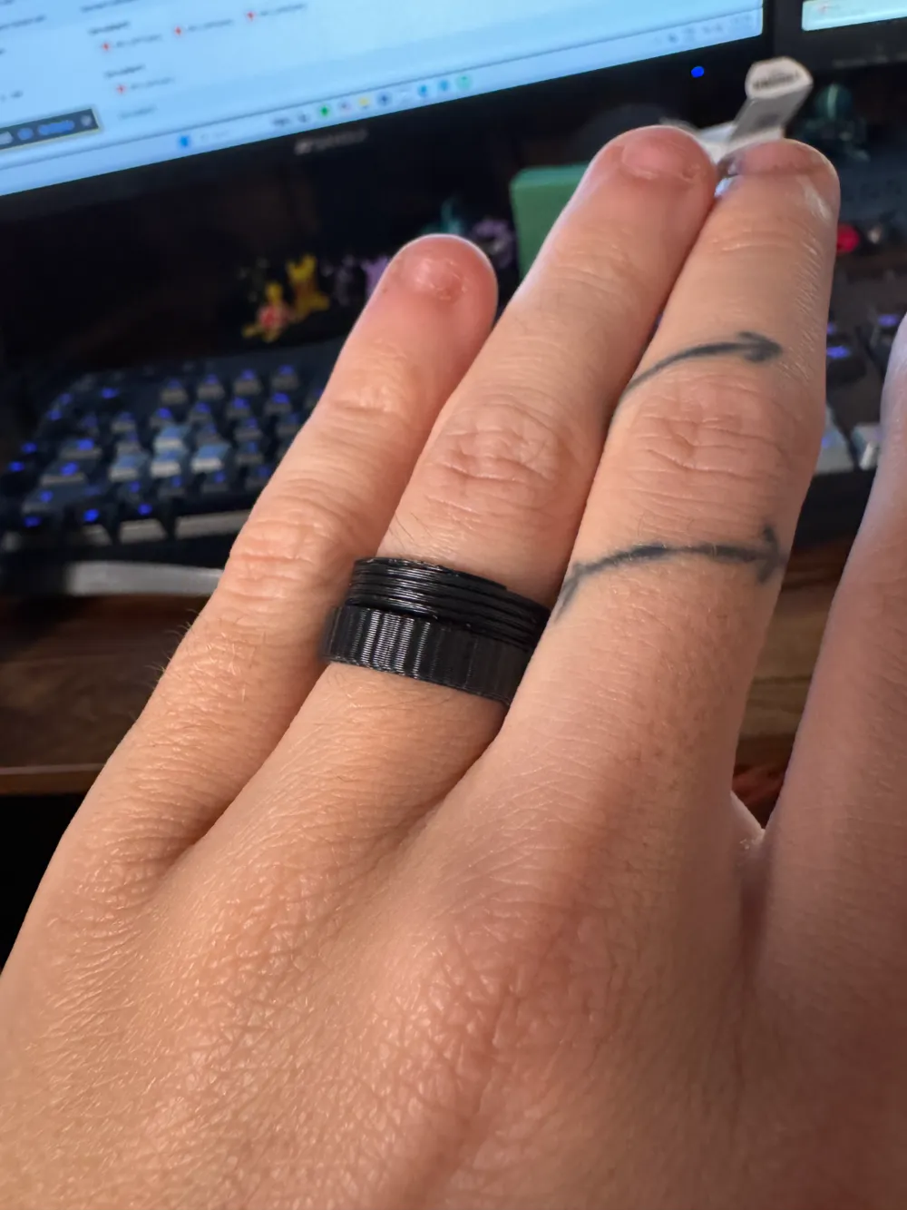 Industrial Thread Ring by CannonCreations - MakerWorld