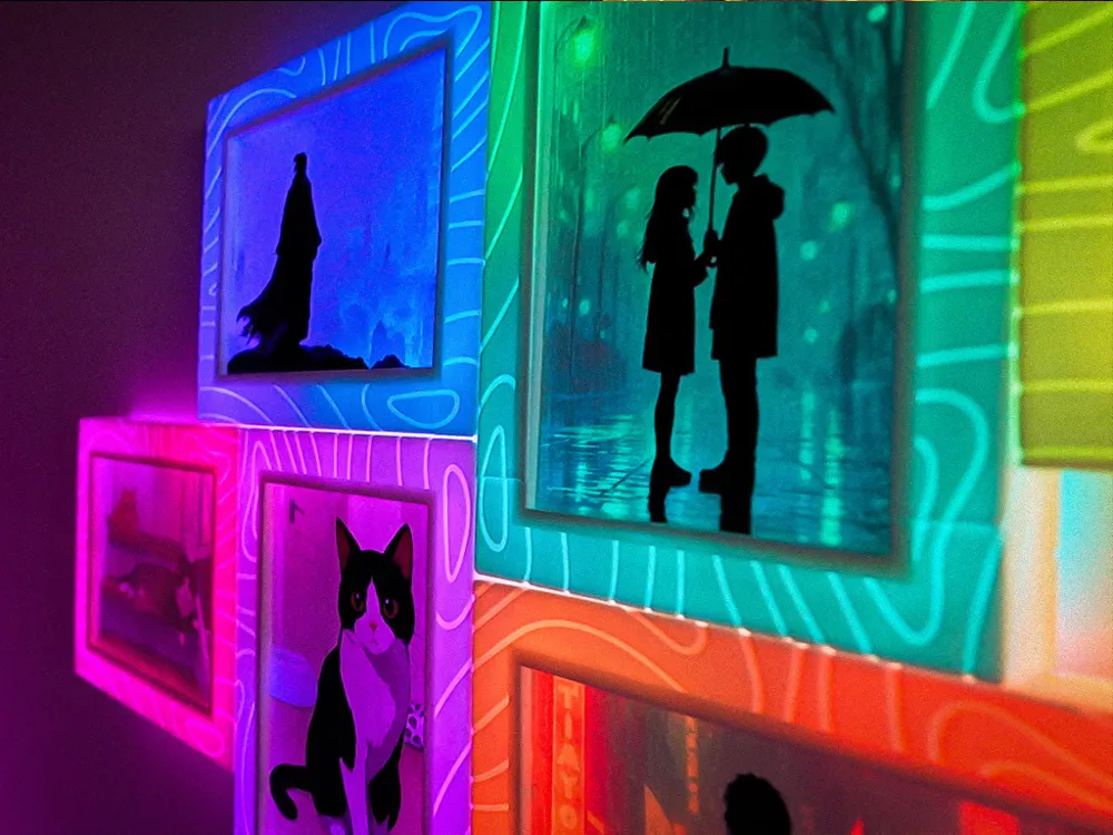 Luminous Photo Frame by MK Expert MakerWorld: Download Free 3D Models