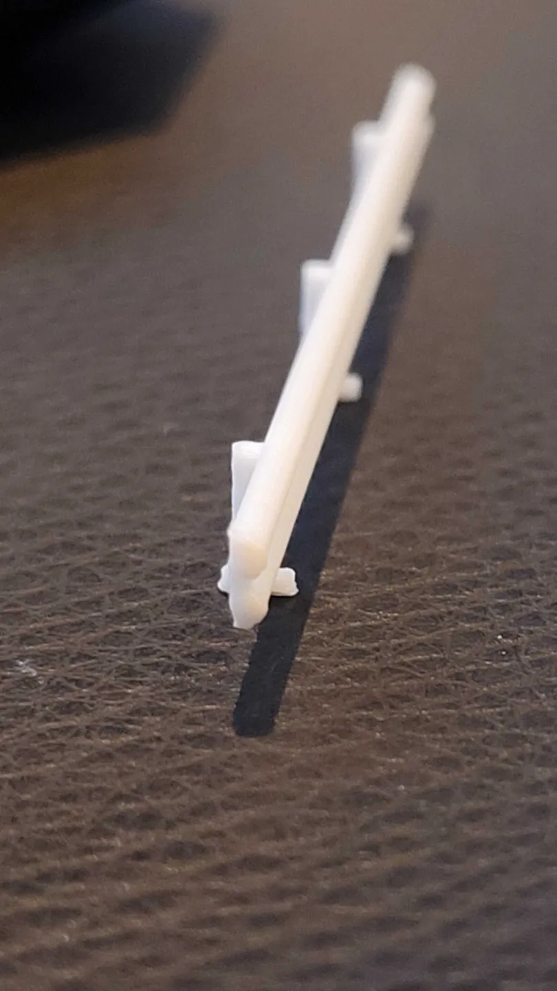 N guage model railway crash barrier by Innidael - MakerWorld