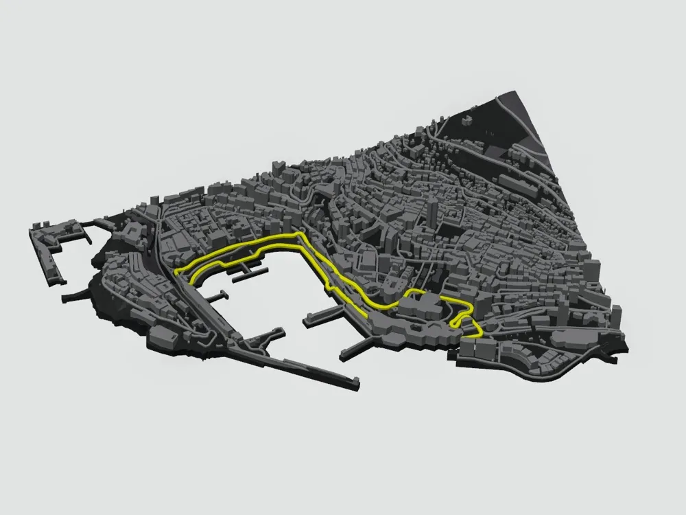 Miniatura 3D de Mónaco v2 por jarvizar MakerWorld: Descarga Modelos 3D ...