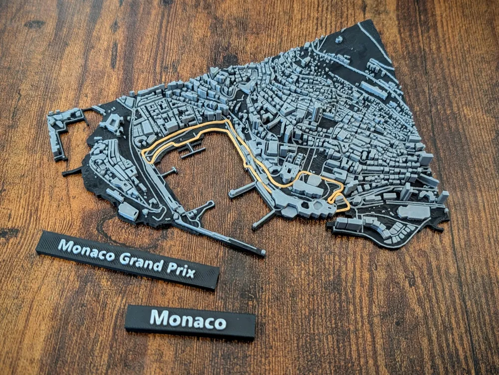 Monaco 3D Miniature v2 by jarvizar MakerWorld: Download Free 3D Models