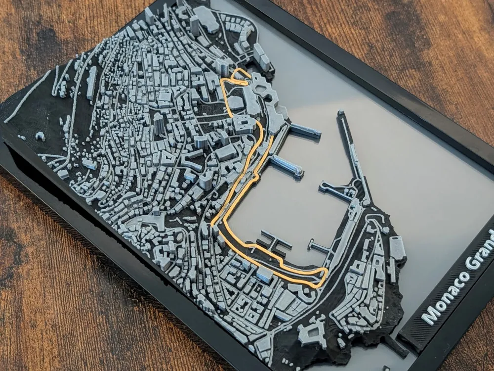 Miniatura 3D de Mónaco v2 por jarvizar MakerWorld: Descarga Modelos 3D ...