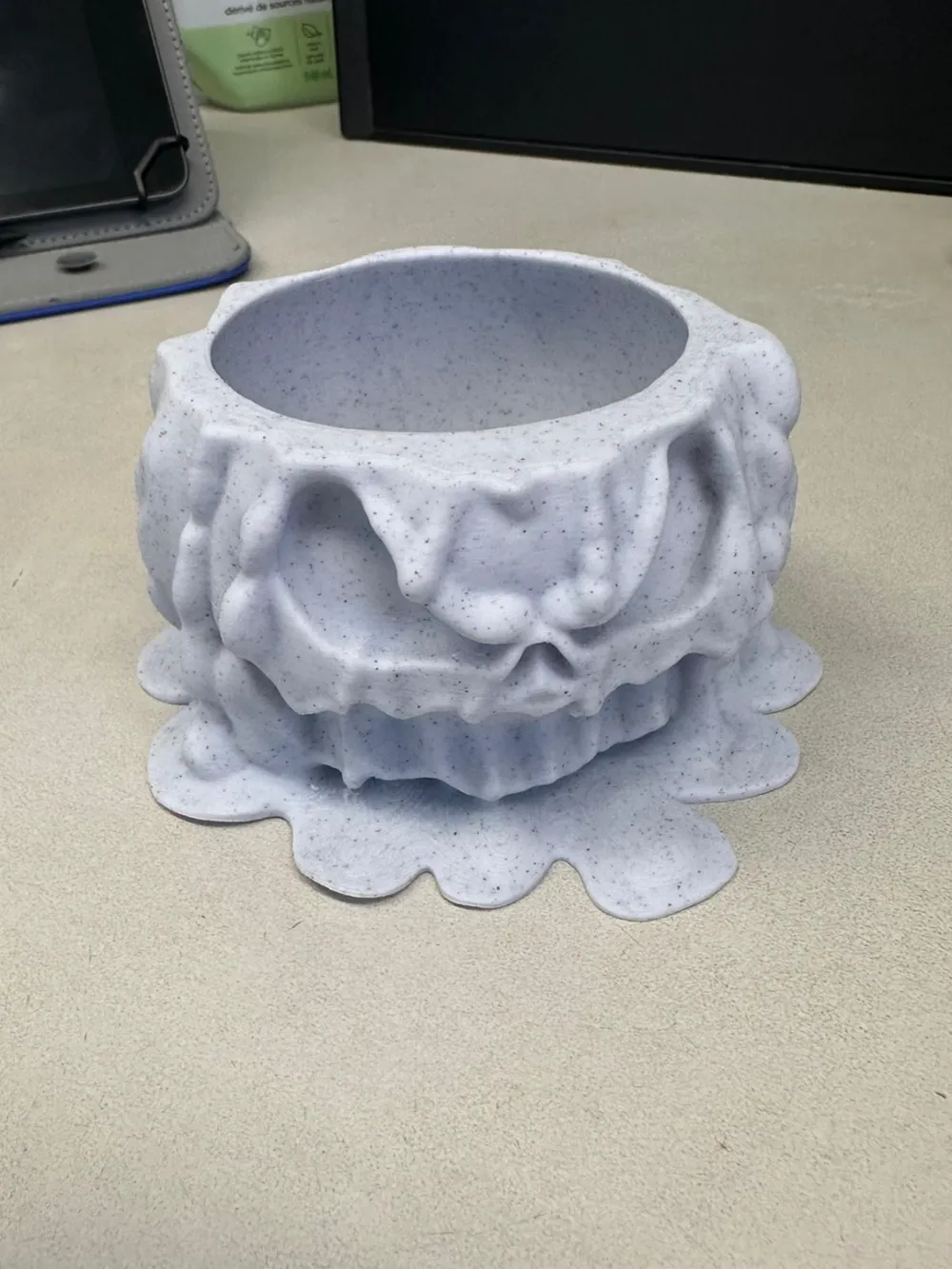 Melting Pumpkin Candy Bowl - Free 3D Print Model - MakerWorld