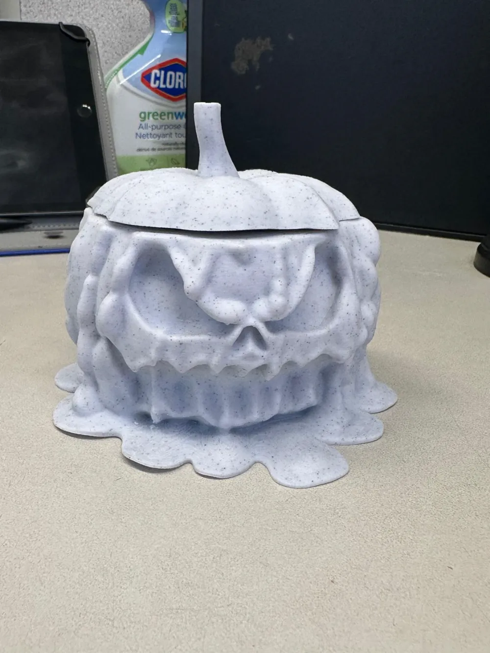 Melting Pumpkin Candy Bowl - Free 3D Print Model - MakerWorld