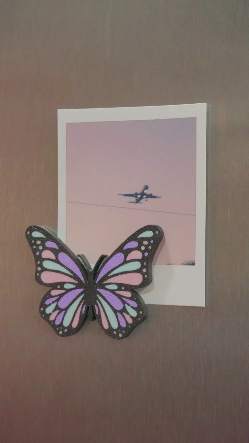 Butterfly Fridge Magnet by create3d.co MakerWorld: Download Free 3D Models
