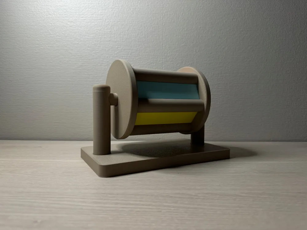 Montessori Spinning Drum - Kids toy by MisterOJ - MakerWorld