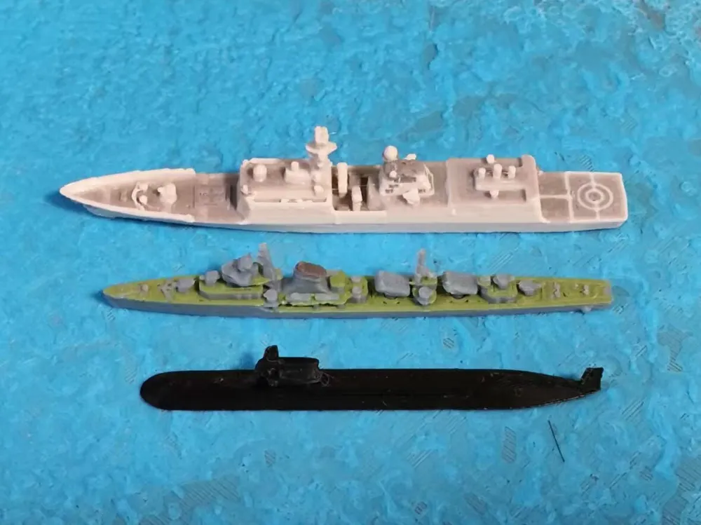 Type 07 Destroyer Anshan 1:2000 - Free 3D Print Model - MakerWorld
