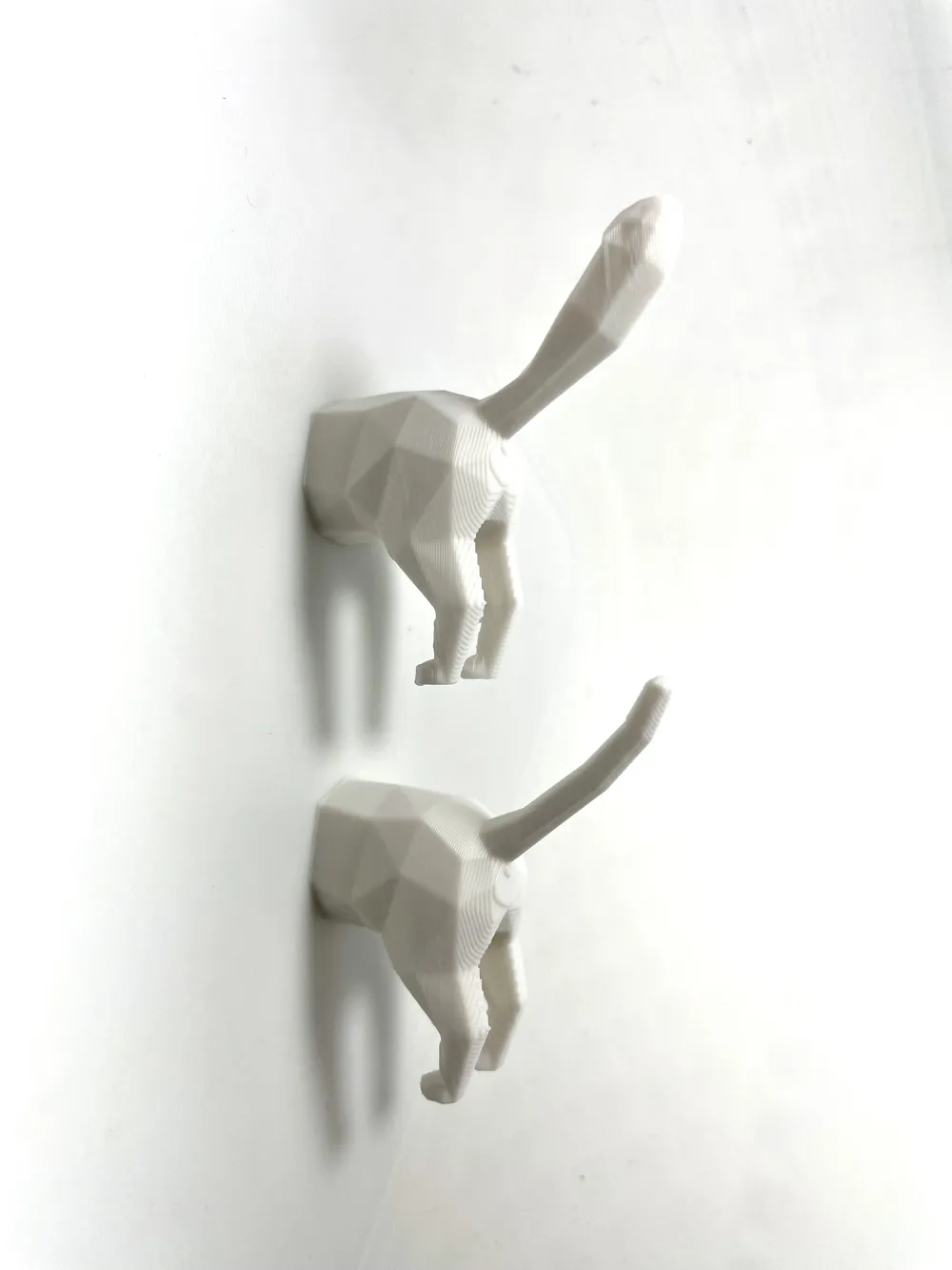 Imán de traserito de gato de bajo poligonaje - Modelo de impresión 3D ...