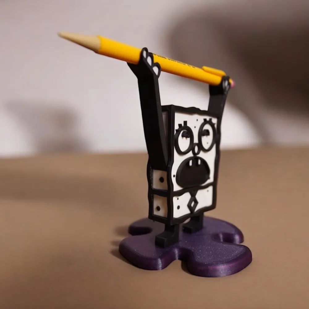 Portalápices DoodleBob por Creat3DWorks - MakerWorld
