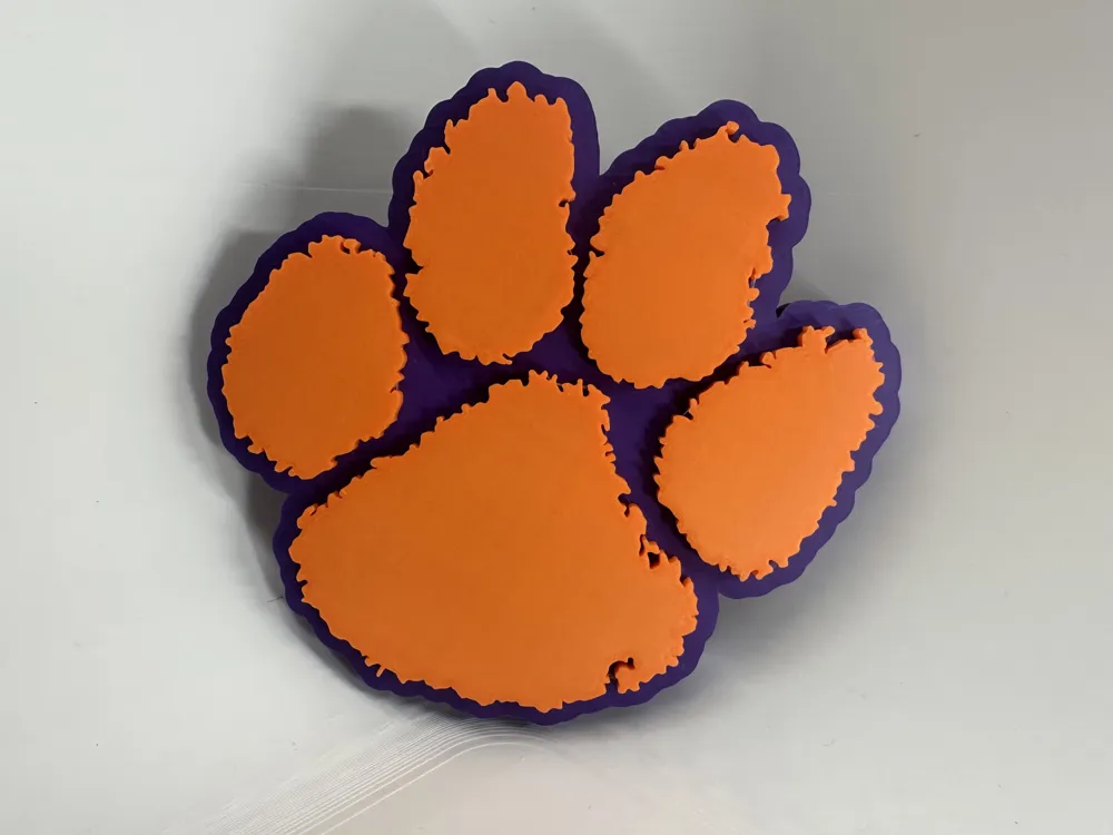 Clemson Tigers Logo 1977 - Free 3D Print Model - MakerWorld