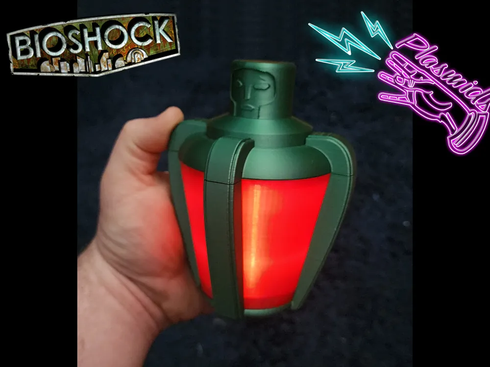 Bioshock Plasmid Vial by TheBluCosmonaut - MakerWorld