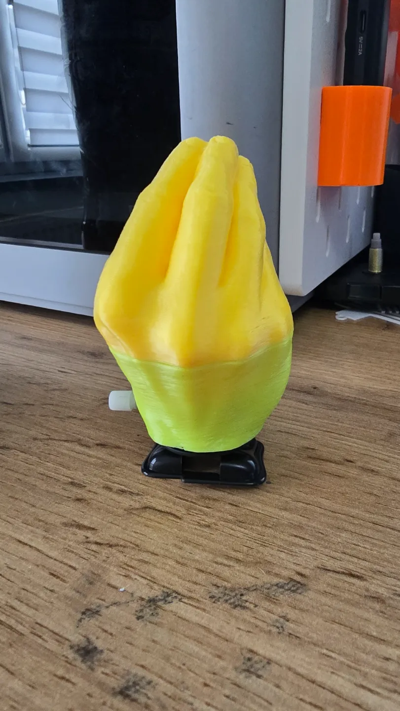 Ficko Wind-Up Walking Mechanisms Italien Hand by 3DMetalCave - MakerWorld