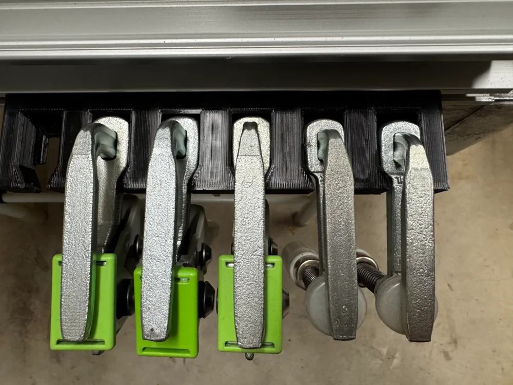 Festool Clamp Rack for MFT - Free 3D Print Model - MakerWorld