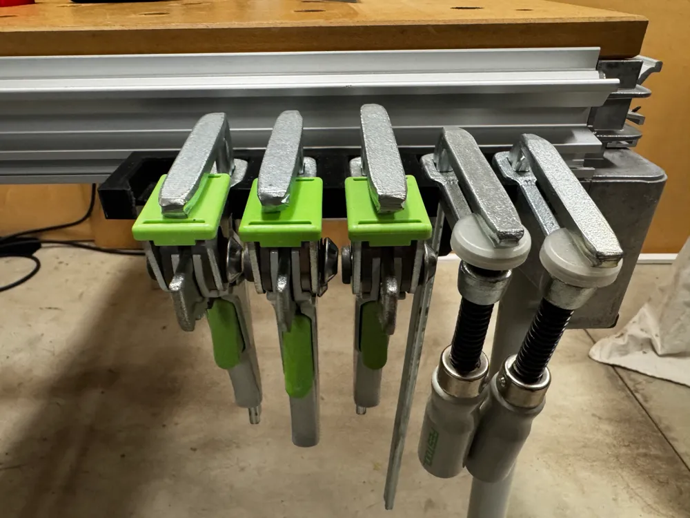 Festool Clamp Rack for MFT - Free 3D Print Model - MakerWorld