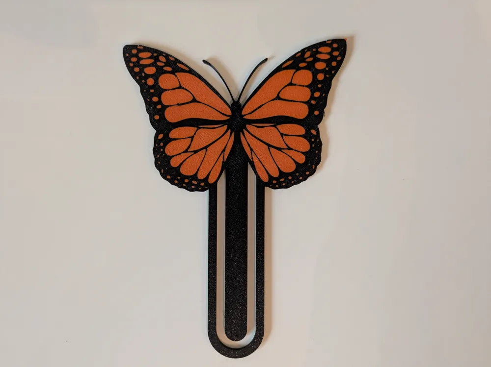 Butterfly Bookmark - Free 3D Print Model - MakerWorld
