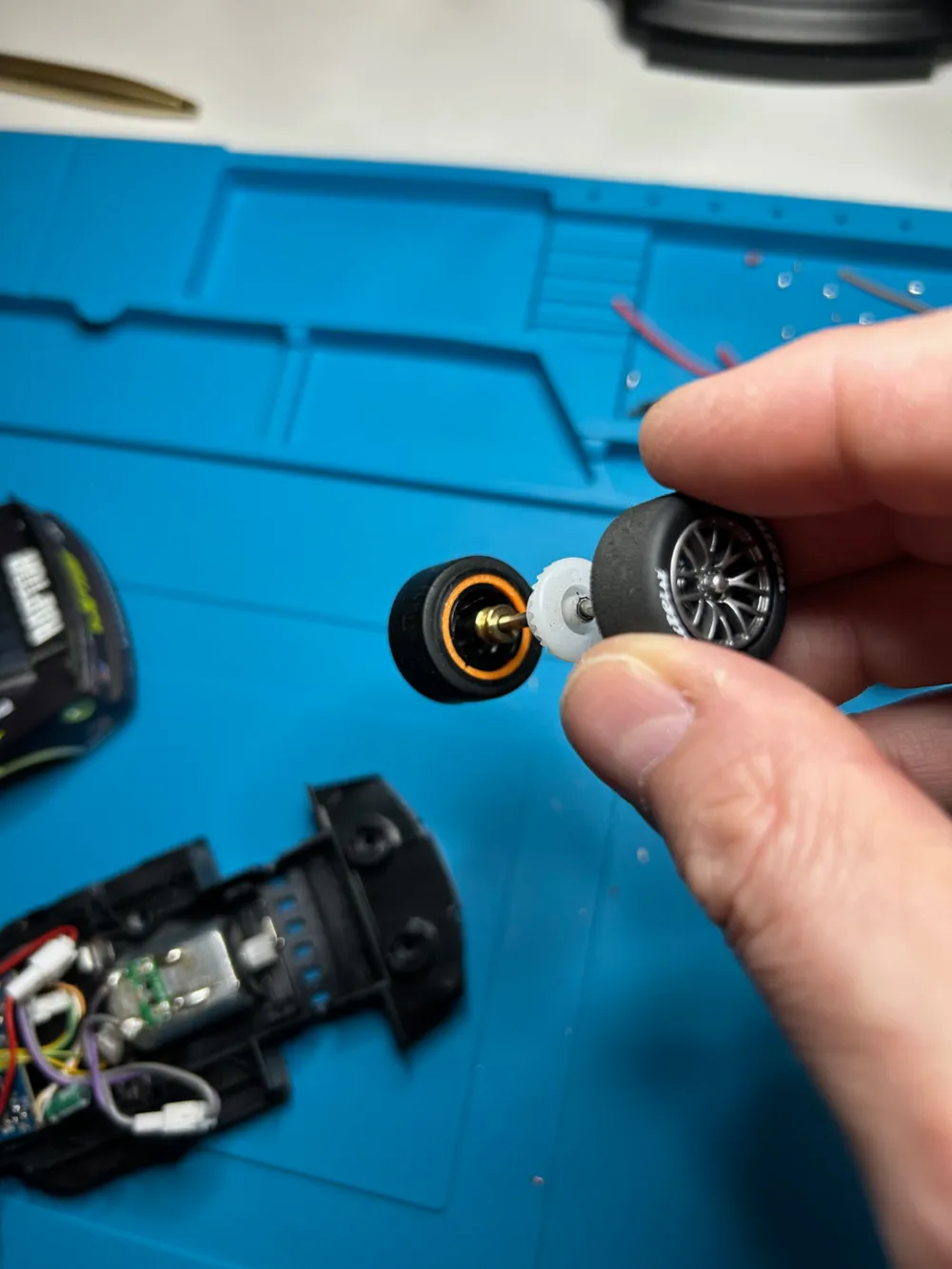 Carrera Slot Car NextGen NASCAR Wheel Spacers by JohnV - MakerWorld