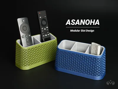 remote control holder 3d print model download - MakerWorld