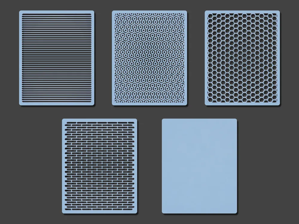 Lab Rax Geometric Side Panel | Customizable - Free 3D Print Model ...