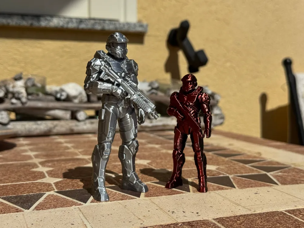 Halo Spartan Soldier - Free 3D Print Model - MakerWorld