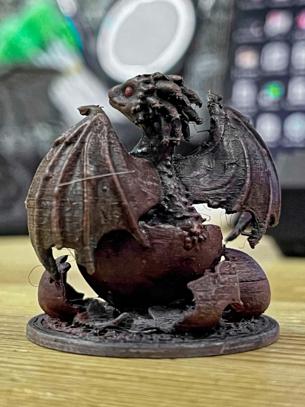 Dragon Hatchling Emerging from Egg DnD etc by Redsing_ART MakerWorld ...
