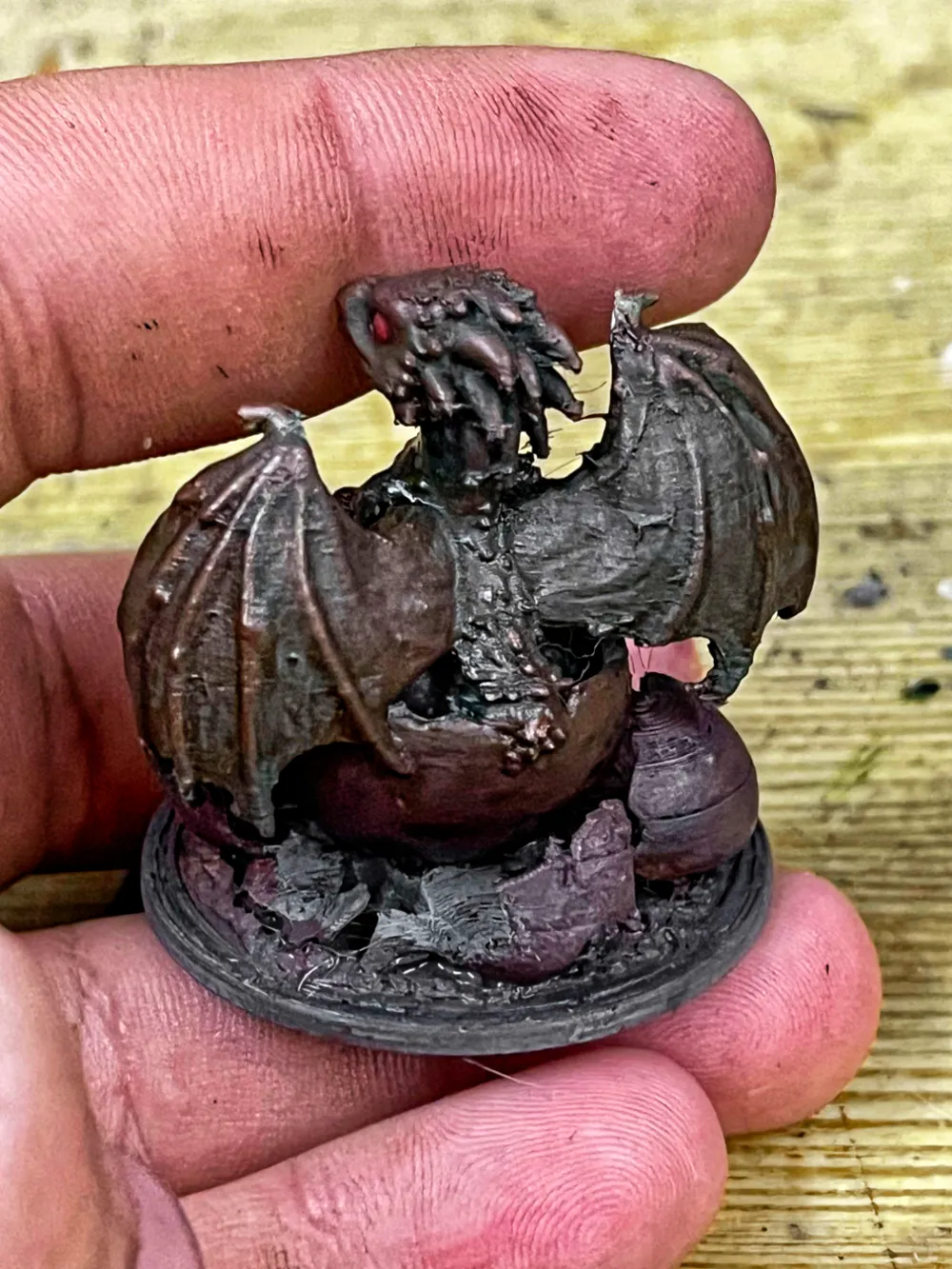 Dragon Hatchling Emerging from Egg DnD etc by Redsing_ART MakerWorld ...