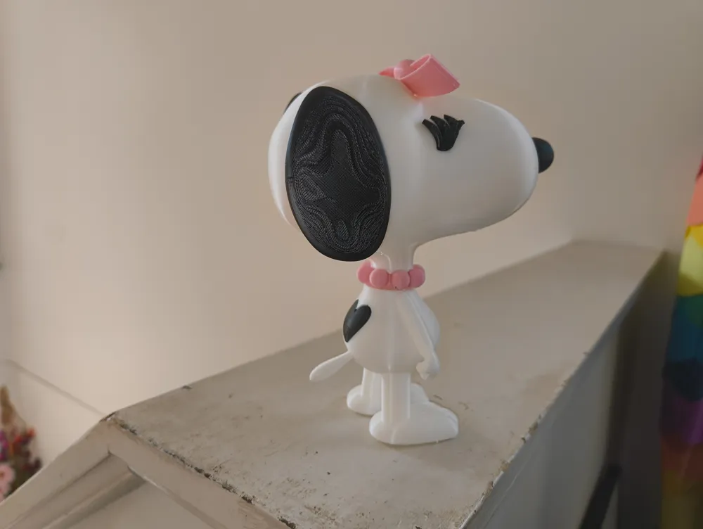 Belle (Snoopy's Sister) 3 Colors No AMS - Free 3D Print Model - MakerWorld