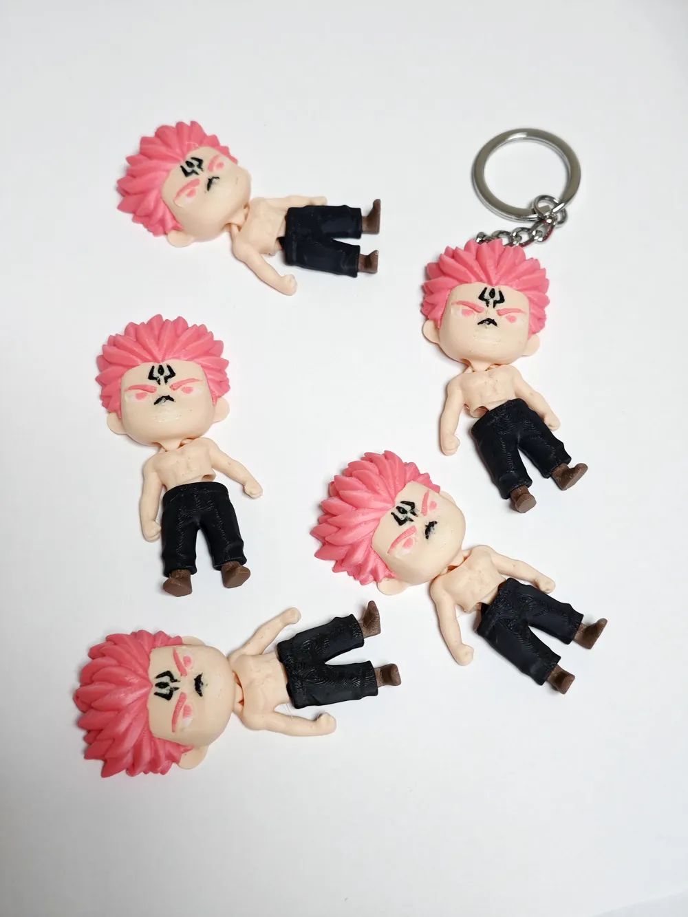 Sukuna – Mini Figurine Flexible (Gege Akutami) - Modèle d'Impression 3D ...