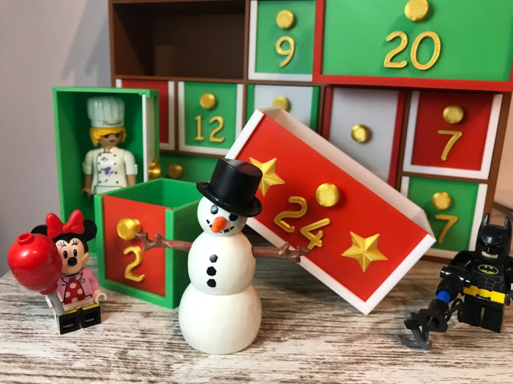 Advent Calendar by jam MakerWorld: Download Free 3D Models
