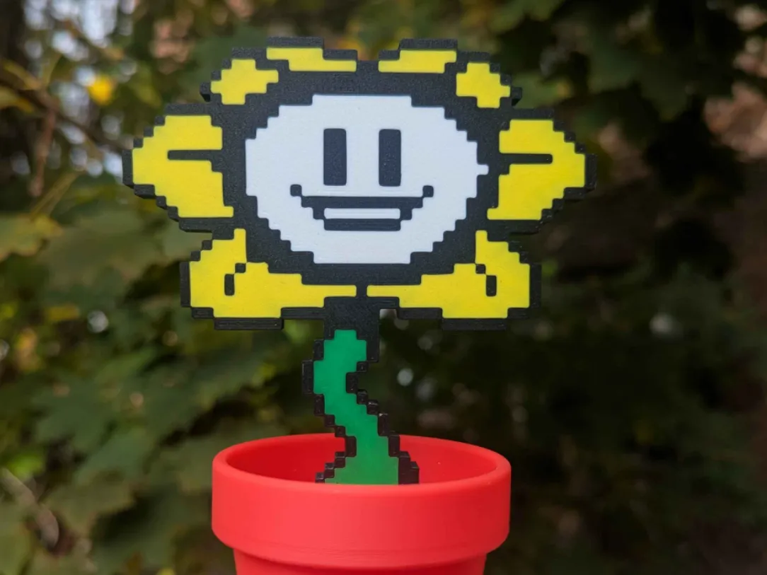 Flowey La Flor de Undertale! por JesusChristsuperstar MakerWorld ...