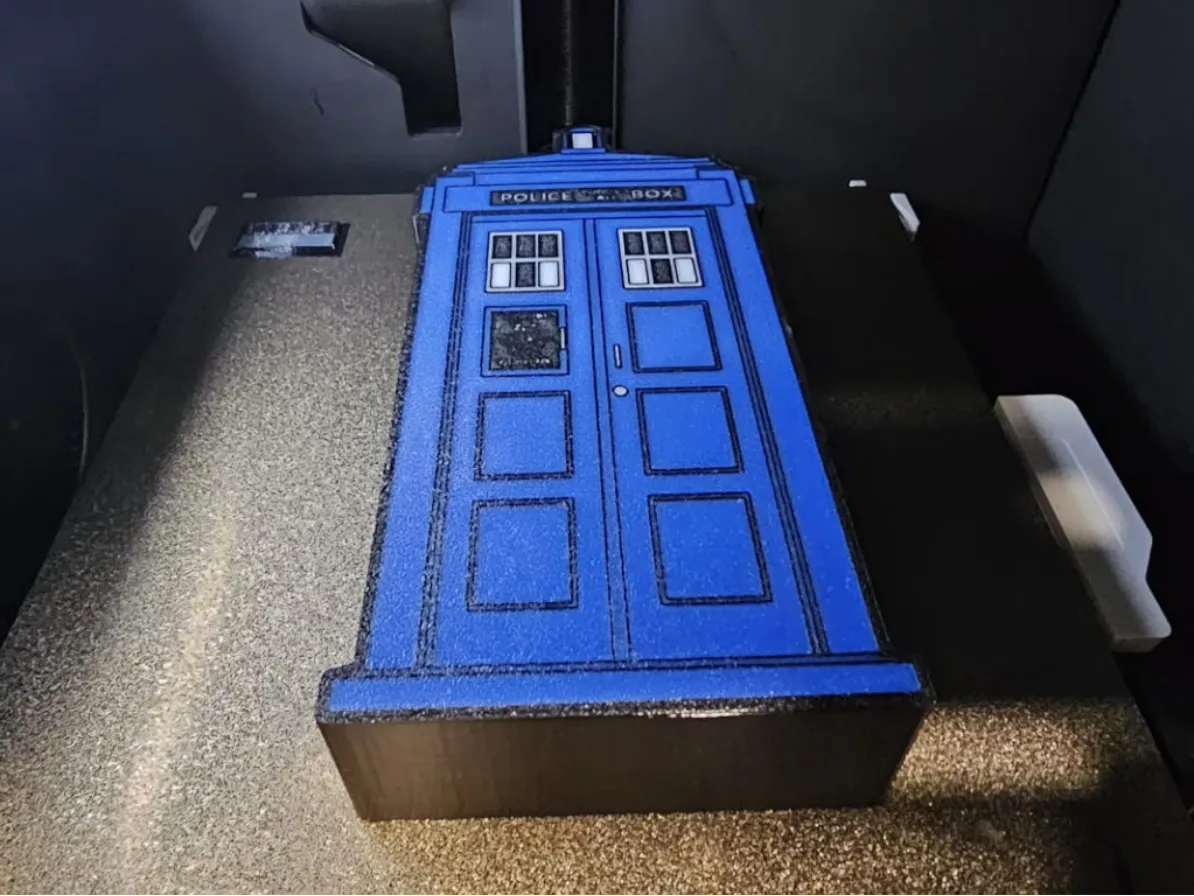 Doctor Who TARDIS Lightbox - Free 3D Print Model - MakerWorld