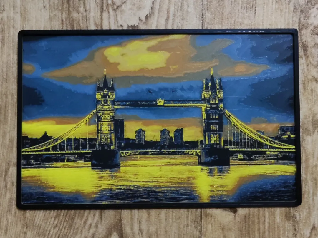 Tower Bridge - Hueforge - Free 3D Print Model - MakerWorld