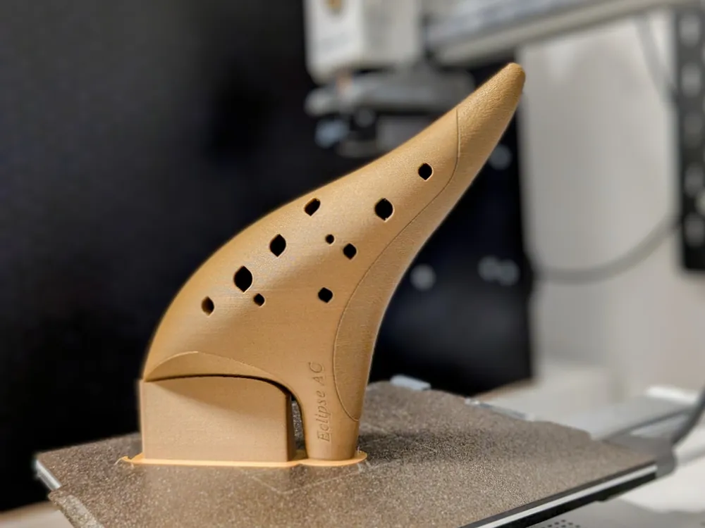 Eclipse – Twelve-Hole Alto C Ocarina by E.CAN3 MakerWorld: Download Free 3D Models