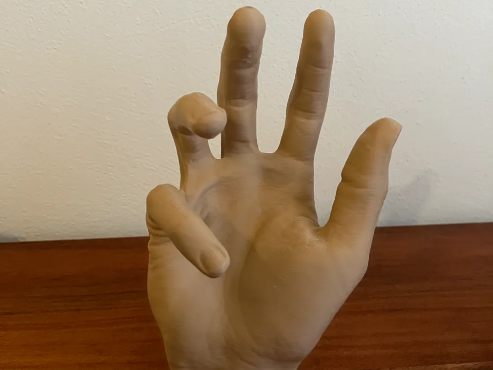 My Real hand by Vozfrank MakerWorld: Download Free 3D Models