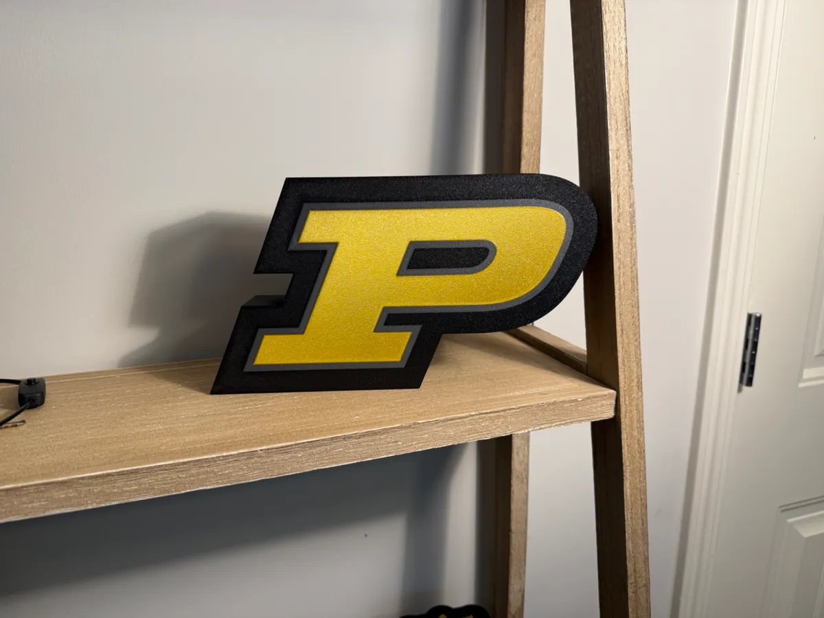 Purdue University LED light box by Scott Burton MakerWorld: Download Free 3D Models