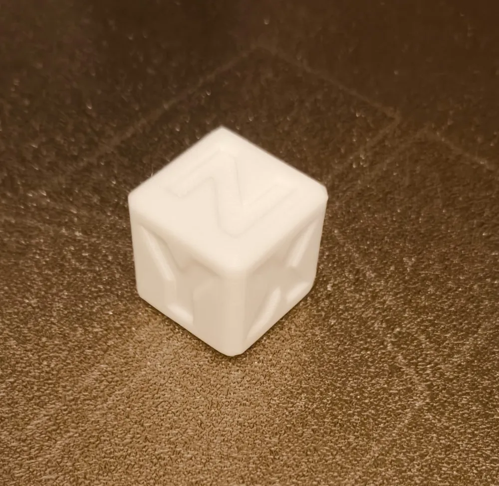 Xyz 20mm Calibration Cube By Mmgg Makerworld
