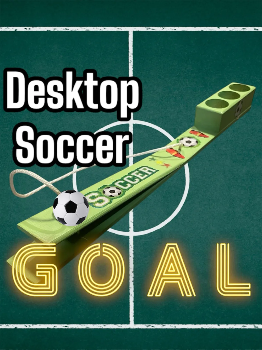 Soccer Basketball Desk Game by Major League Mods - MakerWorld
