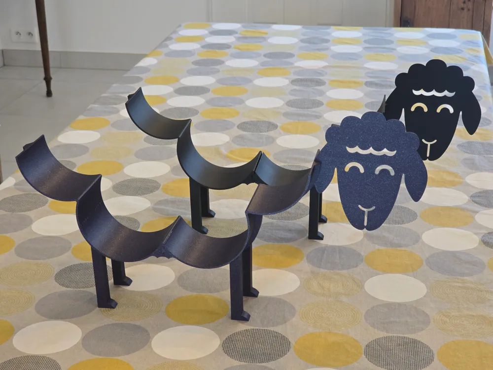 Sheep Toilet Paper Roll Stand - Free 3D Print Model - MakerWorld