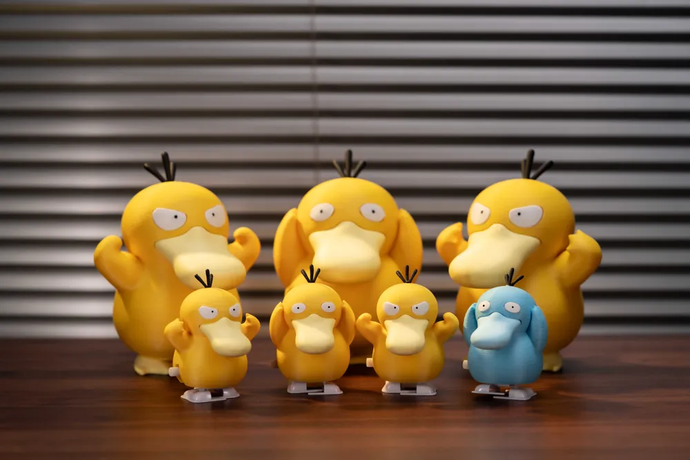 Psyduck Wind-Up Walking Toy and Figurine - Free 3D Print Model - MakerWorld