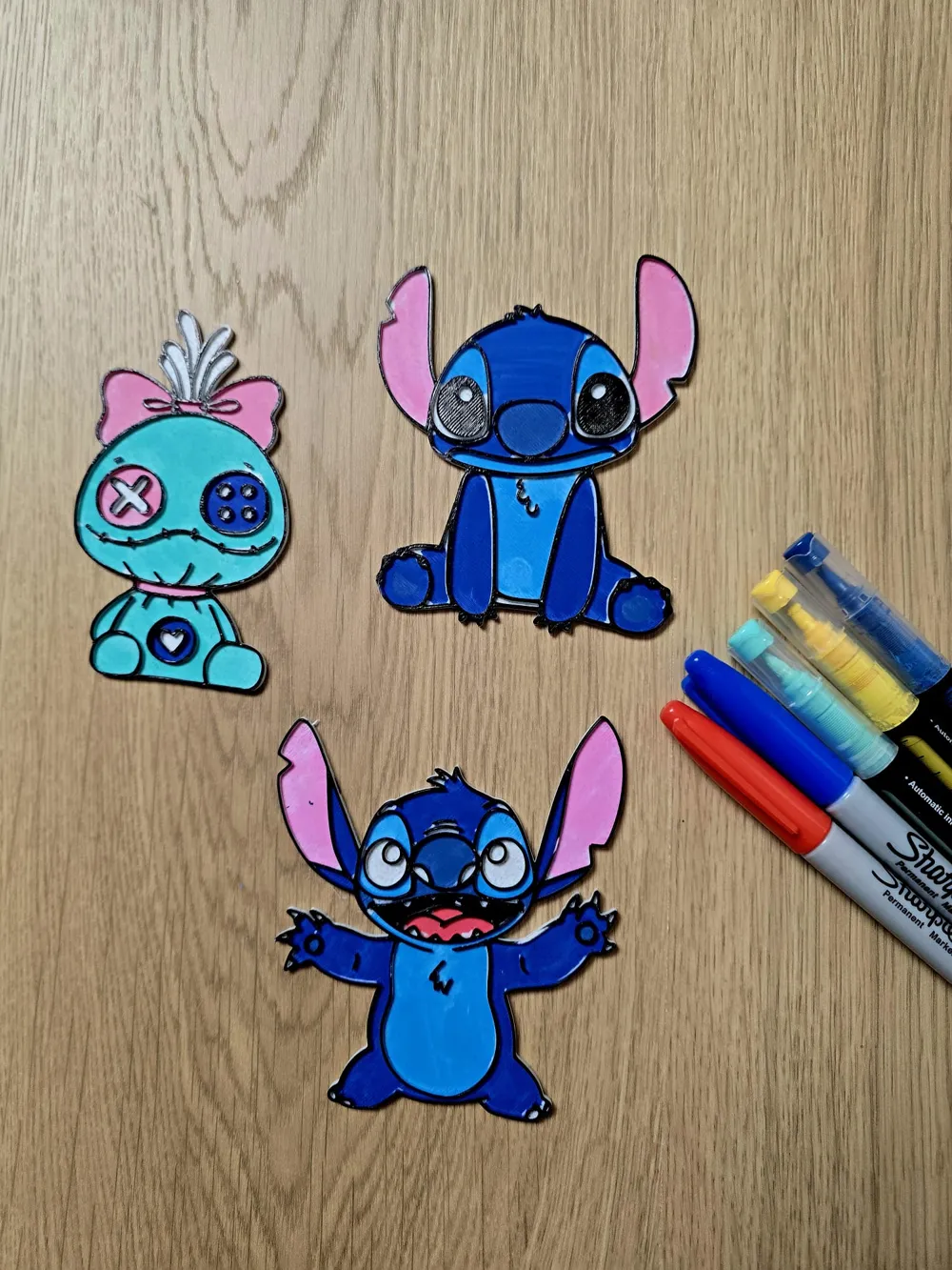 Cute Stitch Pack DIY Coloring Craft Activity Fun by Merilno3D ...