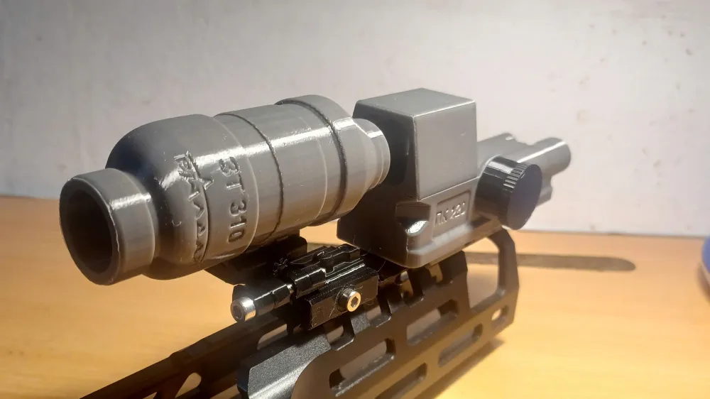 Russia VALDAI PK120 ZT310 Red Dot Sniper Scope Set by 补补觉去 MakerWorld ...