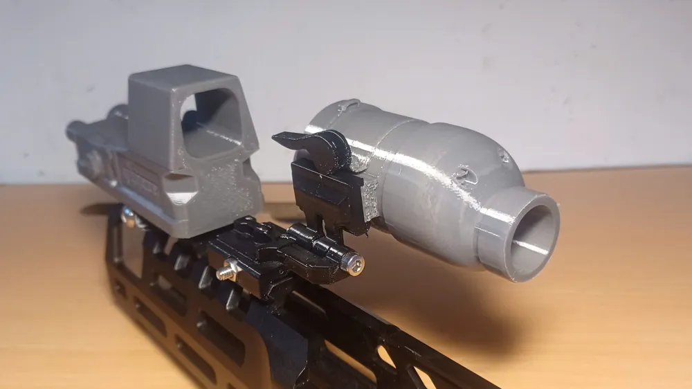Russia VALDAI PK120 ZT310 Red Dot Sniper Scope Set - Free 3D Print ...