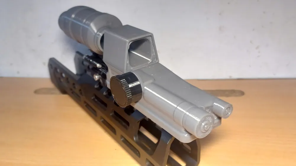 Russia VALDAI PK120 ZT310 Red Dot Sniper Scope Set - Free 3D Print ...