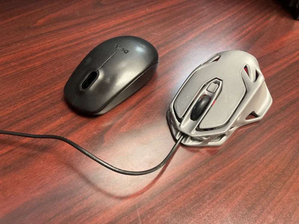 Bambu Lab Mouse Conversion for Dell MS111-P - Free 3D Print Model ...
